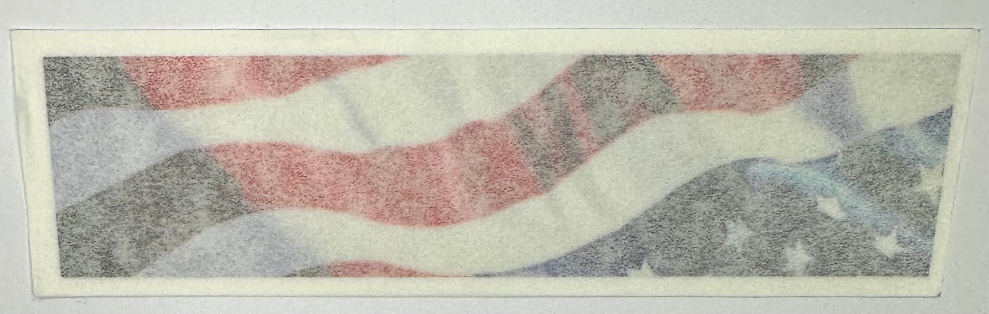 Decal-HH-American Flag 1x6 — Garrett International LLC